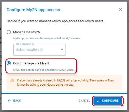 How to set up My2N app access | 2N Frequently asked questions | 2N