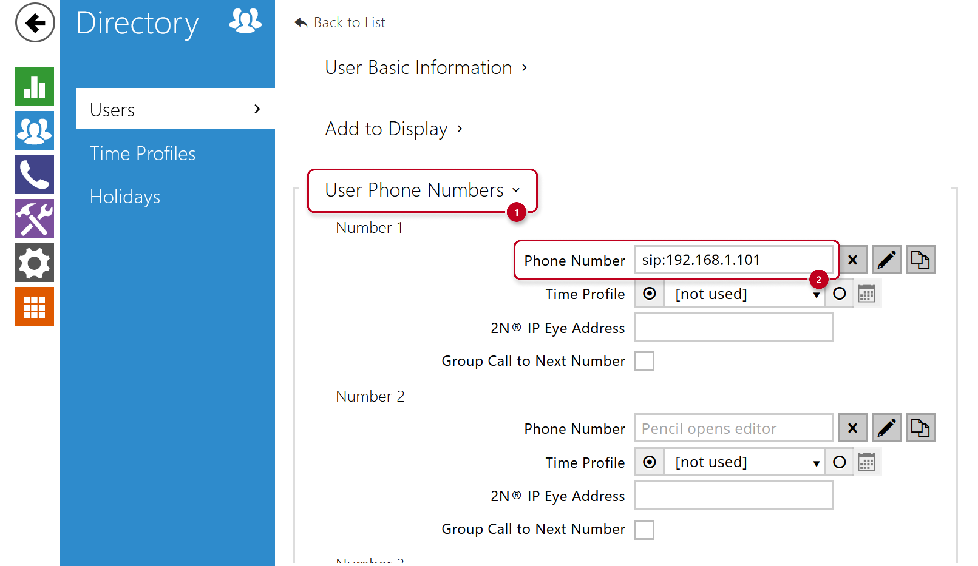 Direct call without SIP Proxy registration | 2N Frequently asked ...