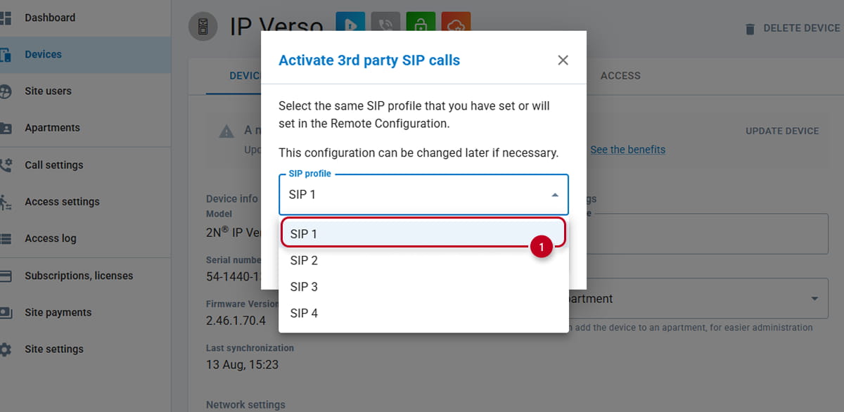 My2N platform and 3rd party SIP calls | 2N Frequently asked questions | 2N