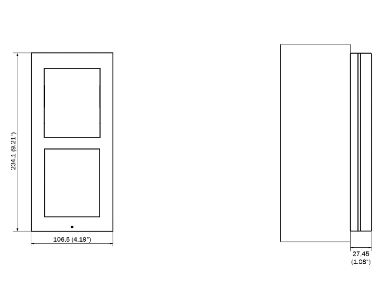 Surface Installation | 2N IP Verso 2.0 | Detailed user manuals for 2N ...
